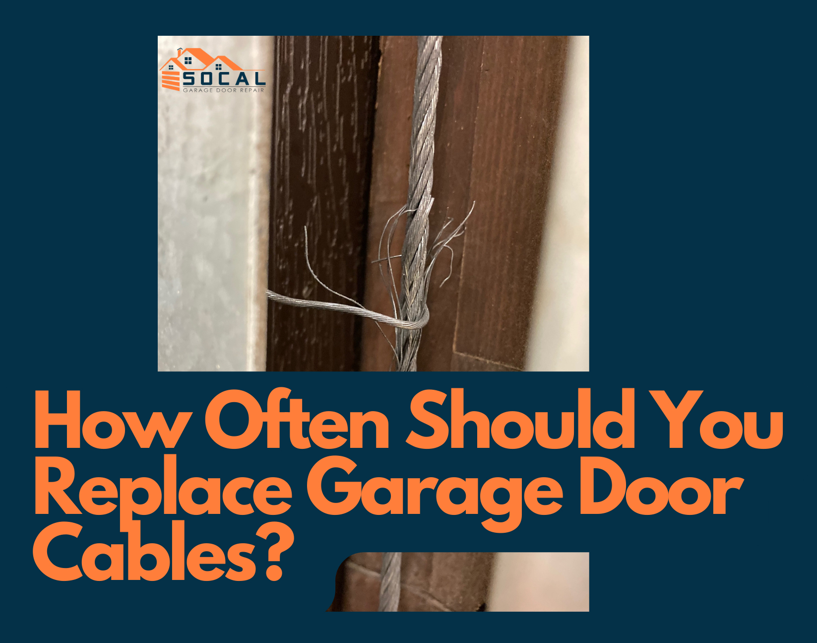 How To Fix A Garage Door With Cables at Kathleen Swenson blog